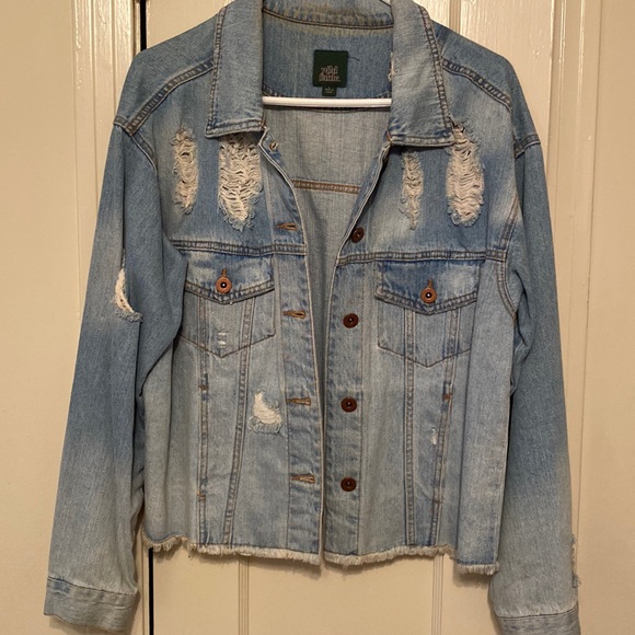 wild fable | Jackets & Coats | Wild Fable Denim Jacket Large | Poshmark